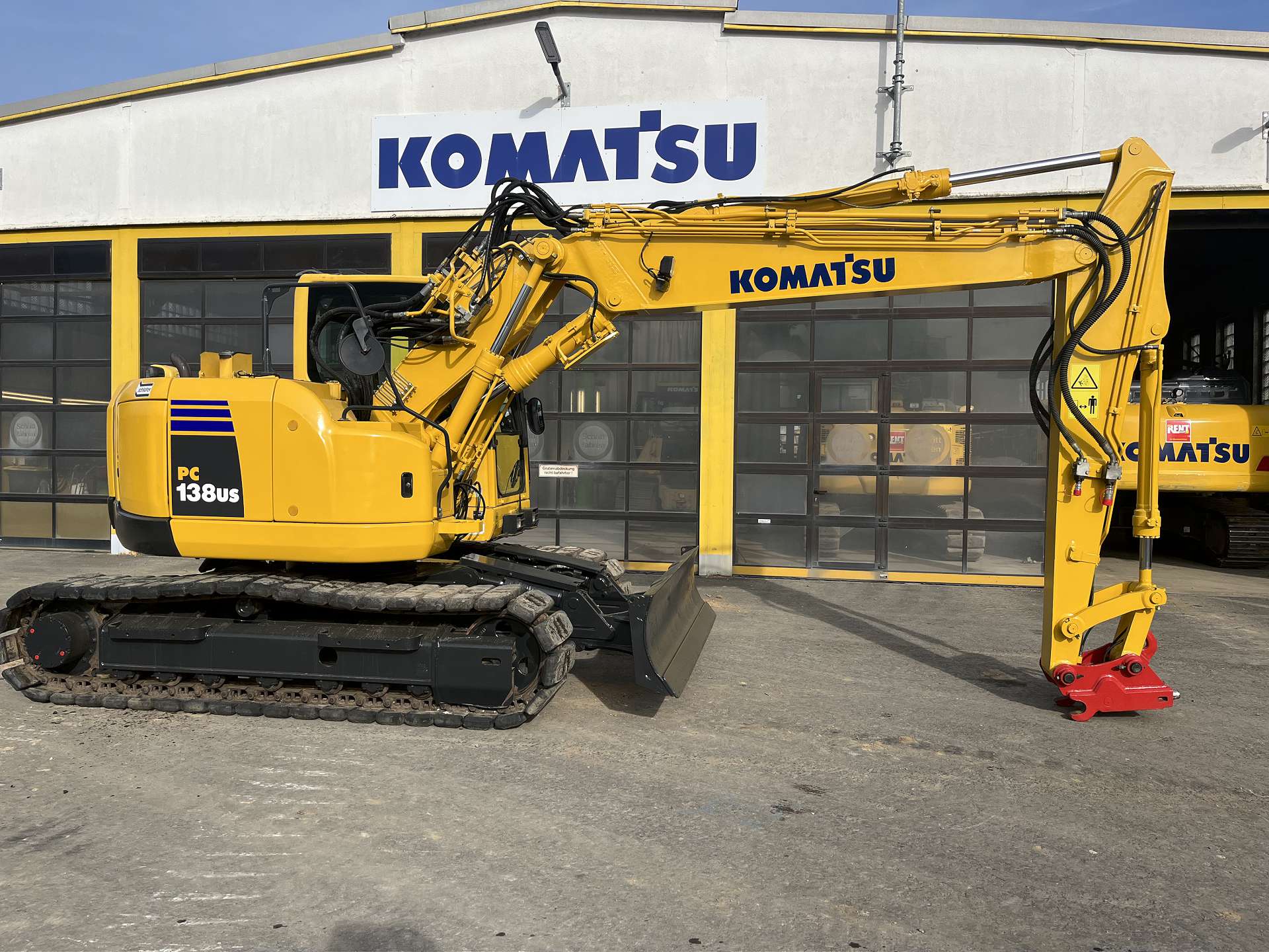 KOMATSU PC 138 US-8 von Schlüter Baumaschinen
