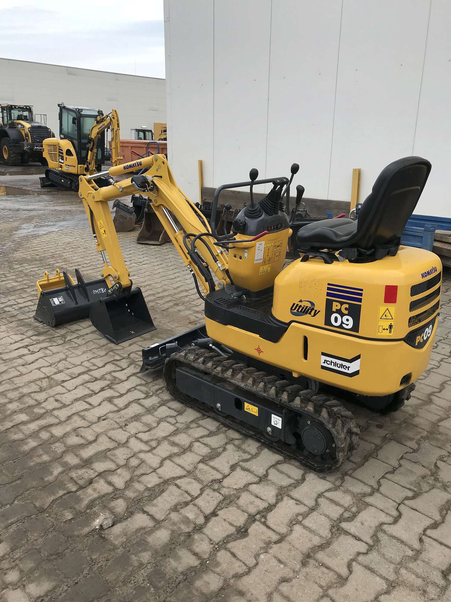 KOMATSU PC 09-1 STD von Schlüter Baumaschinen