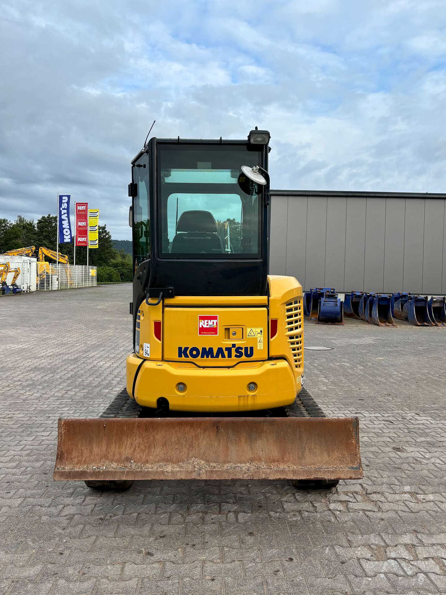 KOMATSU PC 35 MR-5 von Schlüter Baumaschinen