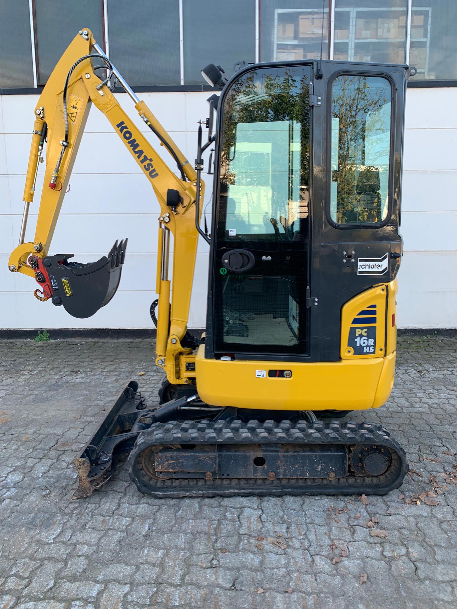 KOMATSU PC 16 R-3 HS von Schlüter Baumaschinen