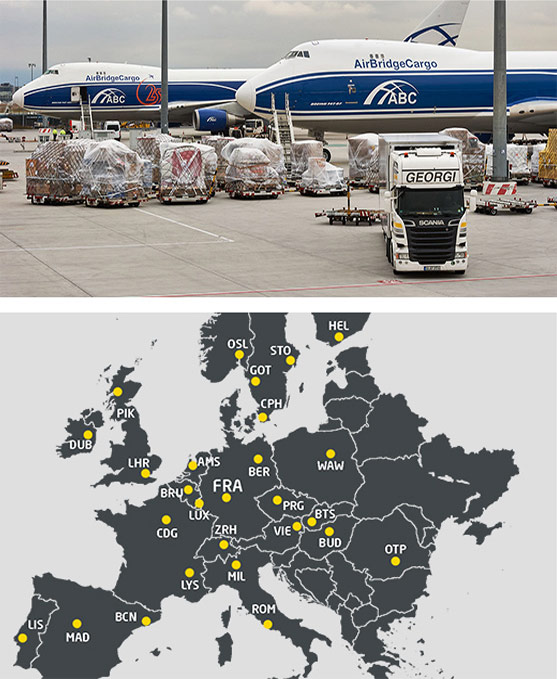 Road Feeder Service, European wide transport network, Longliner Transports