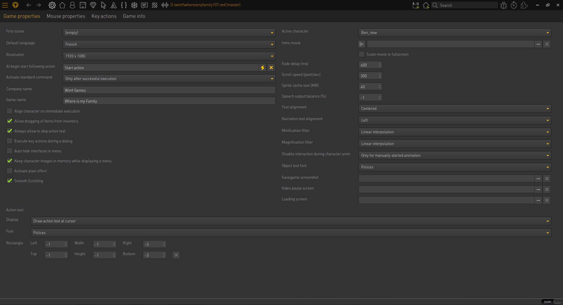 how to running my character with double click button