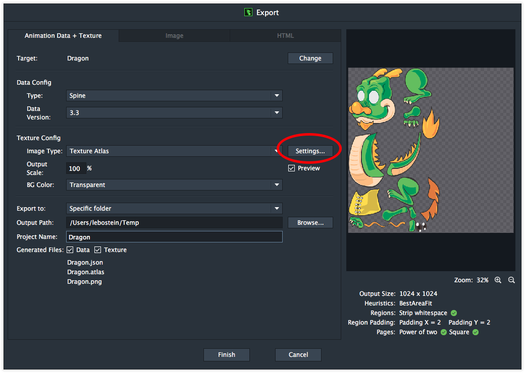 Using DragonBones Pro (free software) to create bone animations for ...